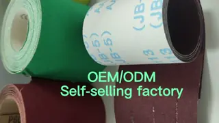JB - 5 High Quality Hand Used Soft Backing Abrasive Sand Cloth Rolls