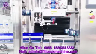 2173 M10 Dual-Head 350 Dual-Material Disc Plastic Bottle Automatic Labelling Machine