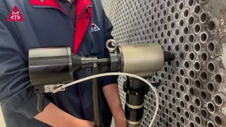 Tube Facing & Beveling Tool for Heat Exchangers