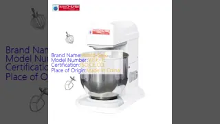 WSK 7L Mixer: Perfect Pastries Effortlessly