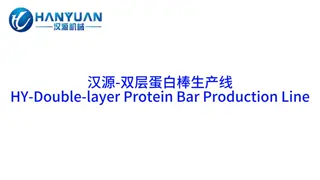 Double-Layer Protein Bar Processing Line