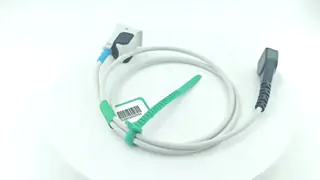 Watch:Compatible Nonin 7 Pin  Direct Spo2 Sensor Pediactric Finger Clip 2.8M