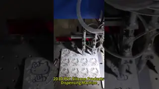 Silicone PVC Cartoon Kechains Dispensing Machine