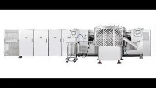 automatic waffle basket production line 2