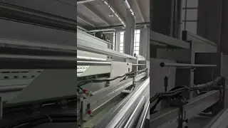 The needle punching machine