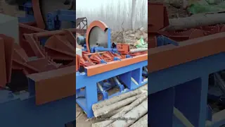 Automatic Log Cutting Saw / Automatic Feeding Crosscut Saw for Logs