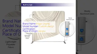 Trade Show Backdrop Easy Setup Vibrant Display