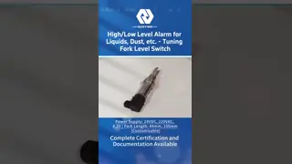 Tuning Fork Level Switch Reliable Liquid Solid Detection