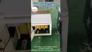 Single Phase High Current 7V 12V Voltage Transformer