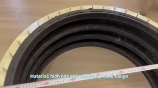 AIRSUSTECH 3H6971 Flange Connection Air Spring W01-M58-6971 Firestone Air Bag