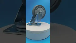 Medium duty castors rigid TPR whee