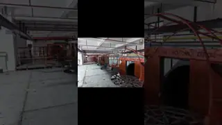 Three-arm oven mobile injection molding machine