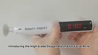 3pcs Heads Acne Treatment Face Lifting Skin Tightening Plasma Ozone Pen
