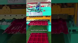 980 Glazed tile roll forming machine