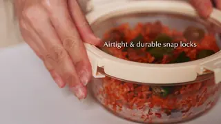glass container with IKOO glass lid