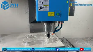 Magnesium robotic arm part  CNC machining process