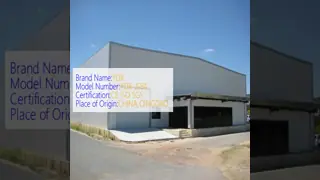 Steel Frame Building 50 Year Life Modern Design