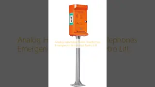 Emergency Elevator Phone Handsfree Public Safety