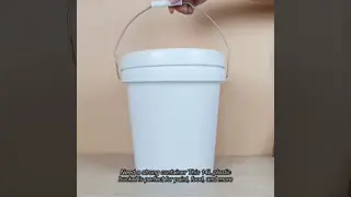 14L Plastic Bucket for Paint & More
