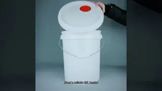 20L Durable Round Plastic Bucket