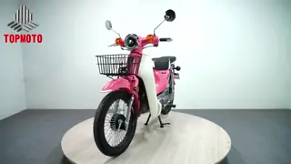 107cc Horizontal Air-Cooled Motorcycle, 4-Speed Semi-Auto, Drum Brakes, Strong Climbing & Load
