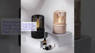 Portable Humidifier Aroma Diffuser USB Music LED