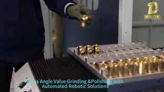 Robotic Grinding Machine for Brass Parts