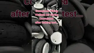 convuluted air spring leaking test