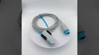 Watch:Compatible Biolight digital 9 Pin Direct Spo2 Sensor Adult Finger Clip 2.8M