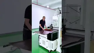 Shoe Upper Leather Cutting Machine | Fast & Precise Leather Cutting