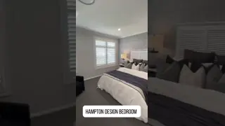 Hampton design bedroom furniture