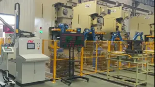 Servo Robot Feeder for Stamping Press Line