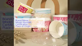 Custom Ice Cream Cups Wholesale Leak Proof Branding