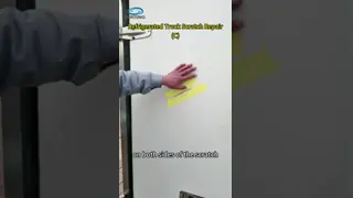 Refrigerated Truck Scratch Repair (C）