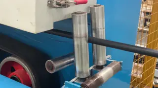 Overhead cable XLPE insulation process
