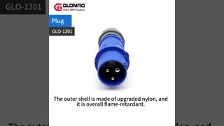 Video introducing waterproof industrial plugs, sockets and couplers products