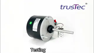 Changzhou Trustec YDK-185-6A64  Condenser Fan Motor Test.