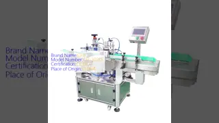 Automatic Chili Sauce Bottle Labeling Machine