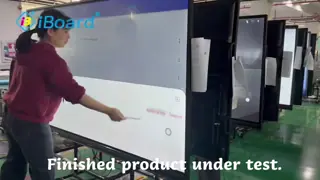 Finished products being tested
