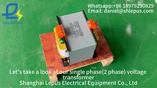 Single Phase Voltage Transformer 120V 240V