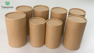 Eco Friendly Paper Tubes Packaging Paper Container Cylinder Cardboard Tube