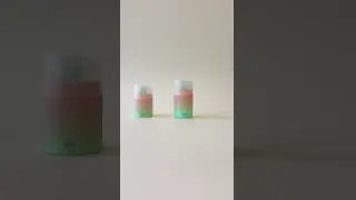 All plastic airless bottle