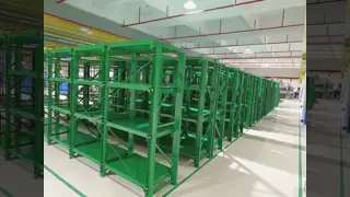 All-Open Mold Rack System Heavy-Duty Mold Storage Racking for Safe, Efficient Warehouse Operations