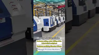 46-type tool turret lathe #cnc #machine #cncmill #factory #cncsoftware #coldmilling #manufacturing