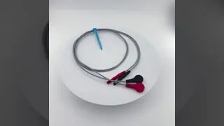 Watch:Compatible Din Type 2-Lead ECG cable