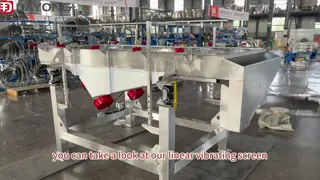 Linear Vibrating Screen Machine for Fine Powders
