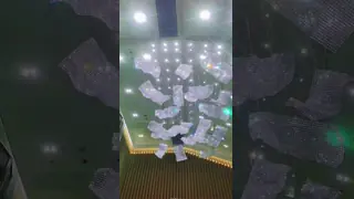 Customized  Made Hotel Lobby Decorative Glass Pendant Light Modern Led Ceiling