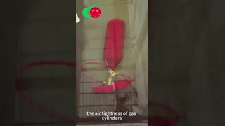 141/5000 What is the most commonly used method for testing the air tightness of gas cylinders durin