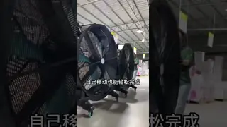 1.35m/1.5m/2m Industrial Drum Fan High Velocity Heavy Duty Direct Drive Industrial Standing Fan