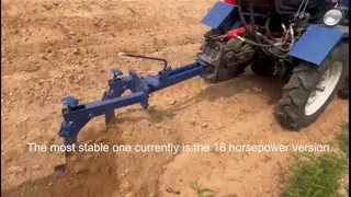 18HP 4WD Mini Tractor Working Video for Orchards and Gardens